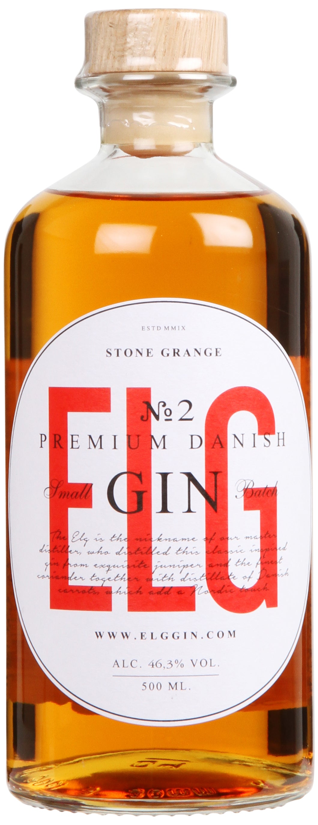 Stone Grange Distillery, Gin ELG no 2 Danish Premium - 50cl – Bottle Hero
