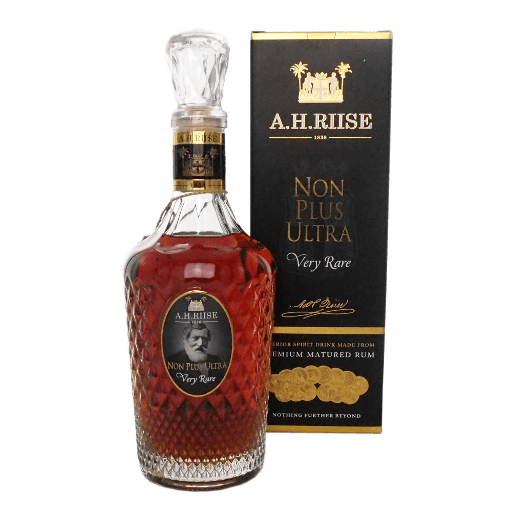 A. H. Riise Non Plus Ultra Very Rare Rum 42% – Bottle Hero