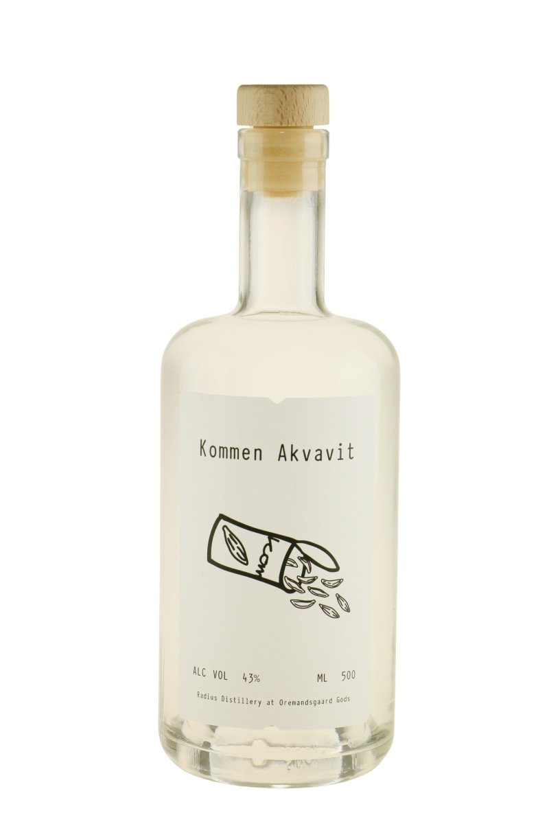 Radius Straight Kommen Akvavit 43% – Bottle Hero